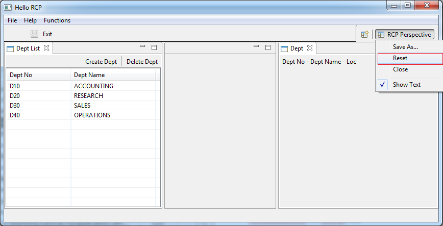 Simple Eclipse Rcp 3 Application View And Editor Integration