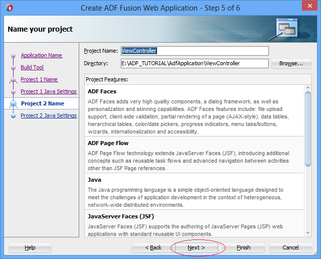 Steps To Create A Adf Fusion Web Application Using Adf Business Components 6119