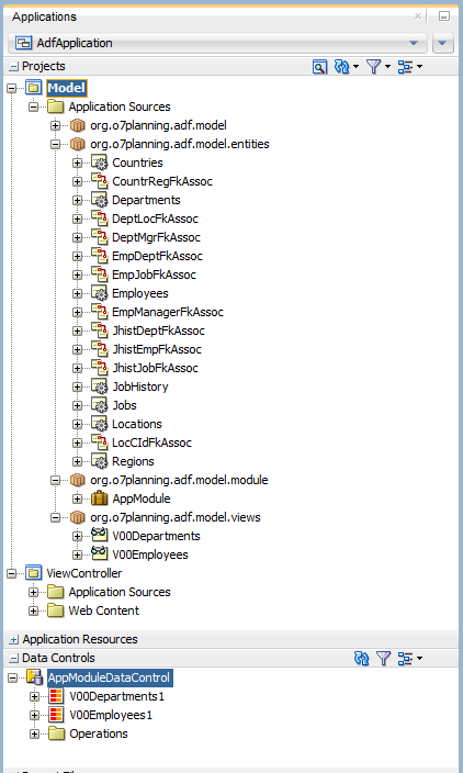 Steps To Create A Adf Fusion Web Application Using Adf Business Components