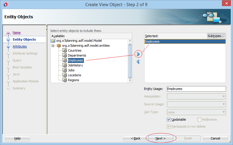 Create Update And Delele Data Using Adf Form In Adf Bc