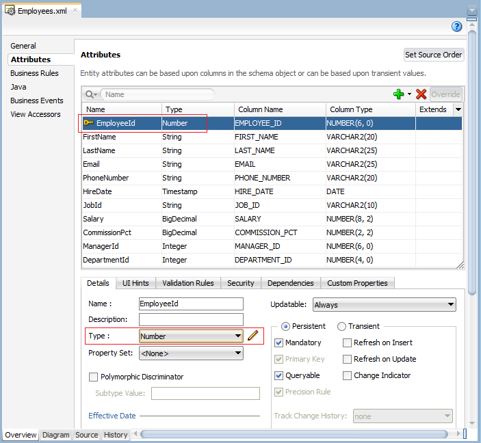 Create Update And Delele Data Using Adf Form In Adf Bc