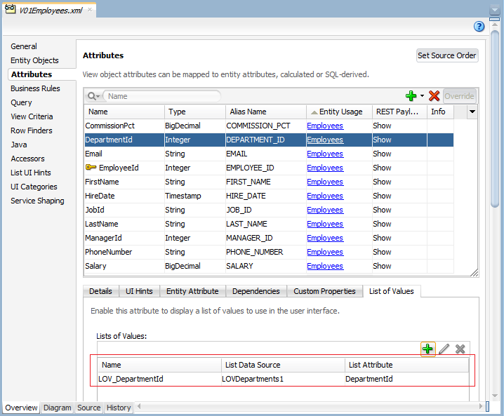 Create Update And Delele Data Using Adf Form In Adf Bc