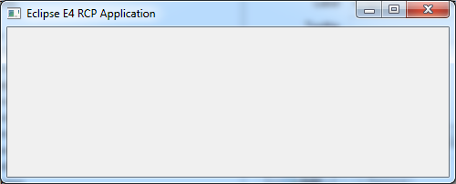 Le Tutoriel Eclipse Rcp 4 Pour Débutant Application E4 Workbench