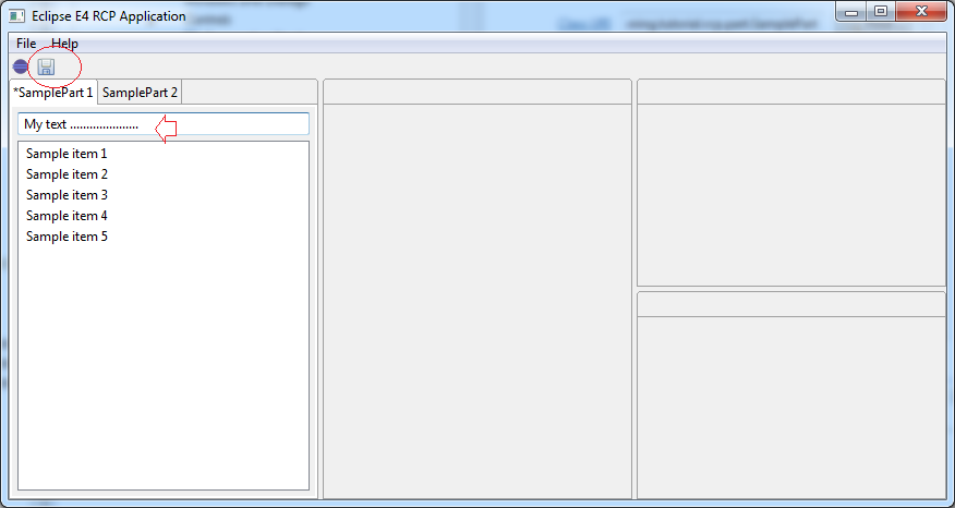 Le Tutoriel Eclipse Rcp 4 Pour Débutant Application E4 Workbench