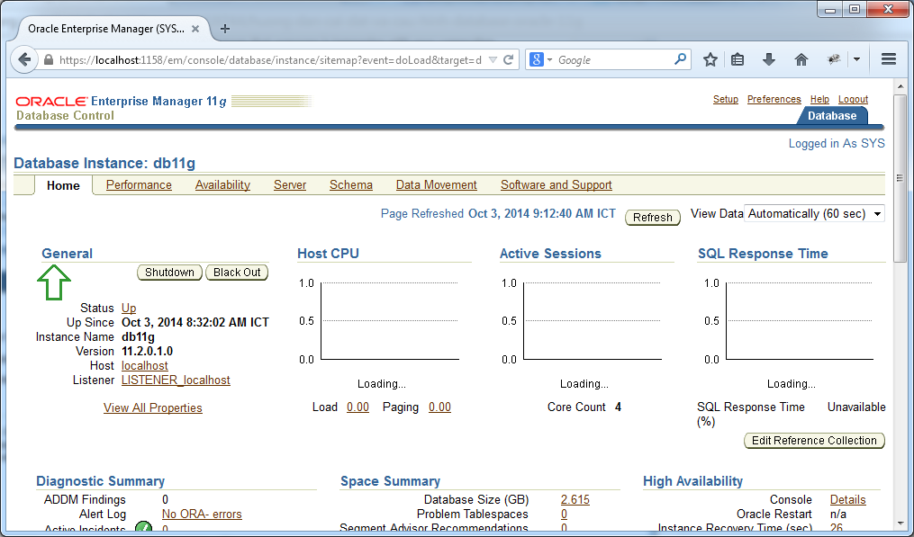 Installation Et Configuration D Oracle Database 11g