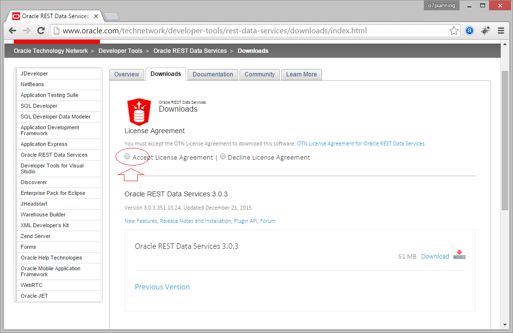 Installer Oracle Rest Data Services Ords Pour Oracle Apex