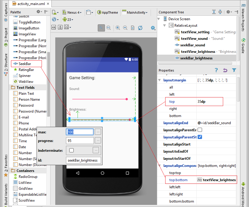 Руководство Android UI Layouts