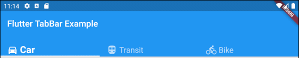 Руководство Flutter TabBar Руководство Flutter TabBar